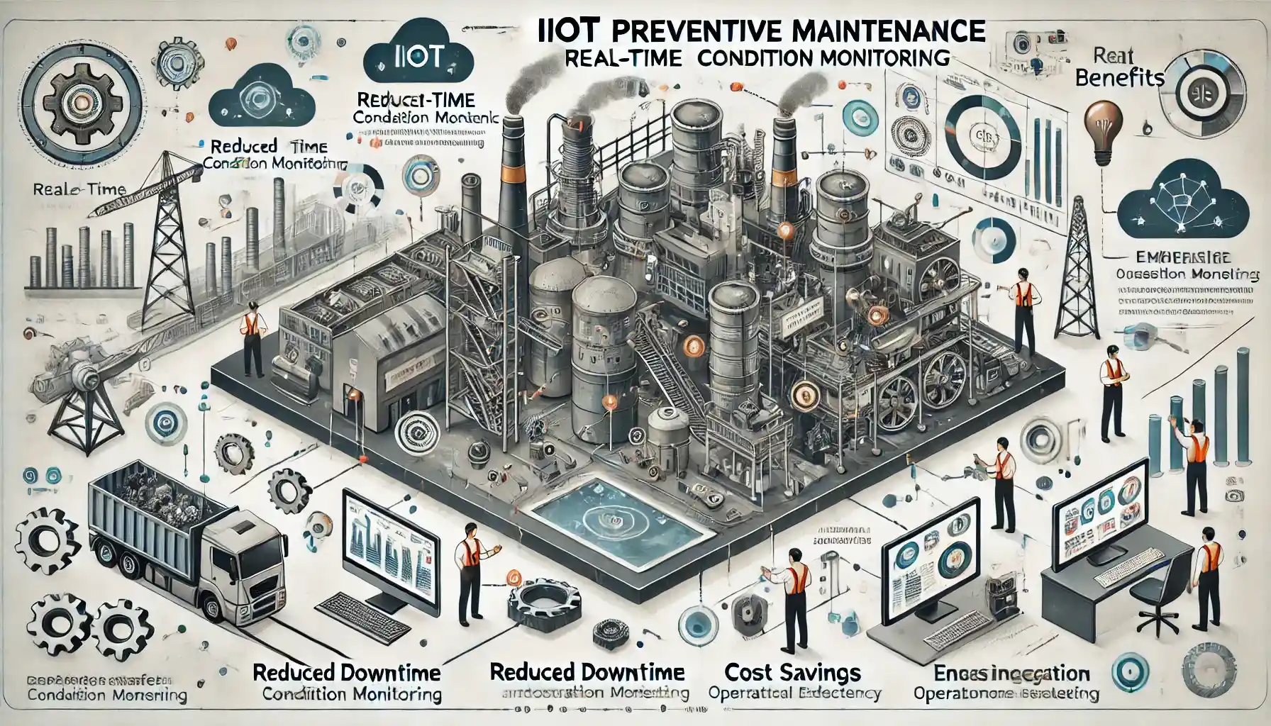 How IIoT Preventive Maintenance Supports Real-Time Condition Monitoring