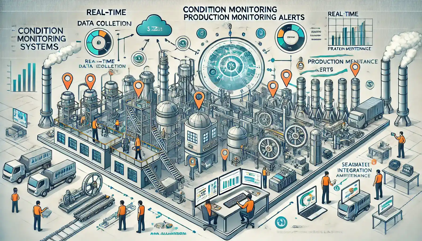 How Condition Monitoring Systems Enhance Production Monitoring