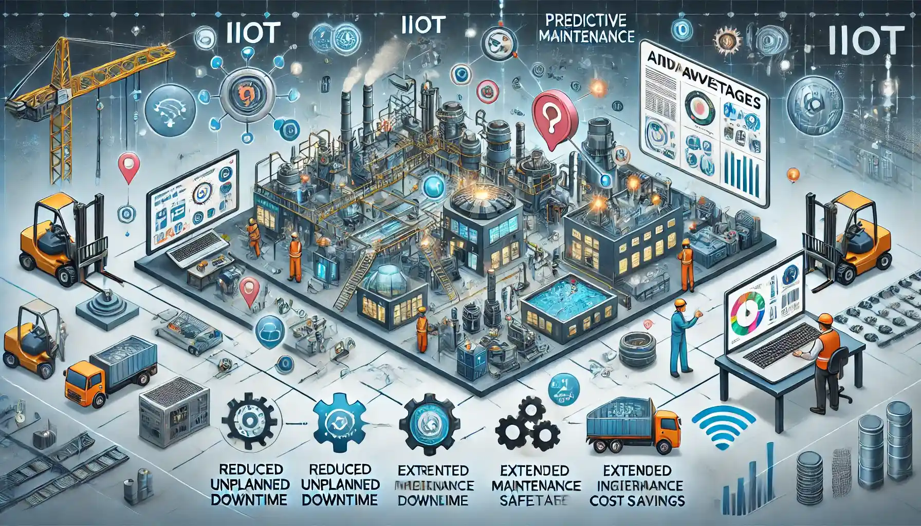 The Advantages of IIoT Predictive Maintenance for Factories