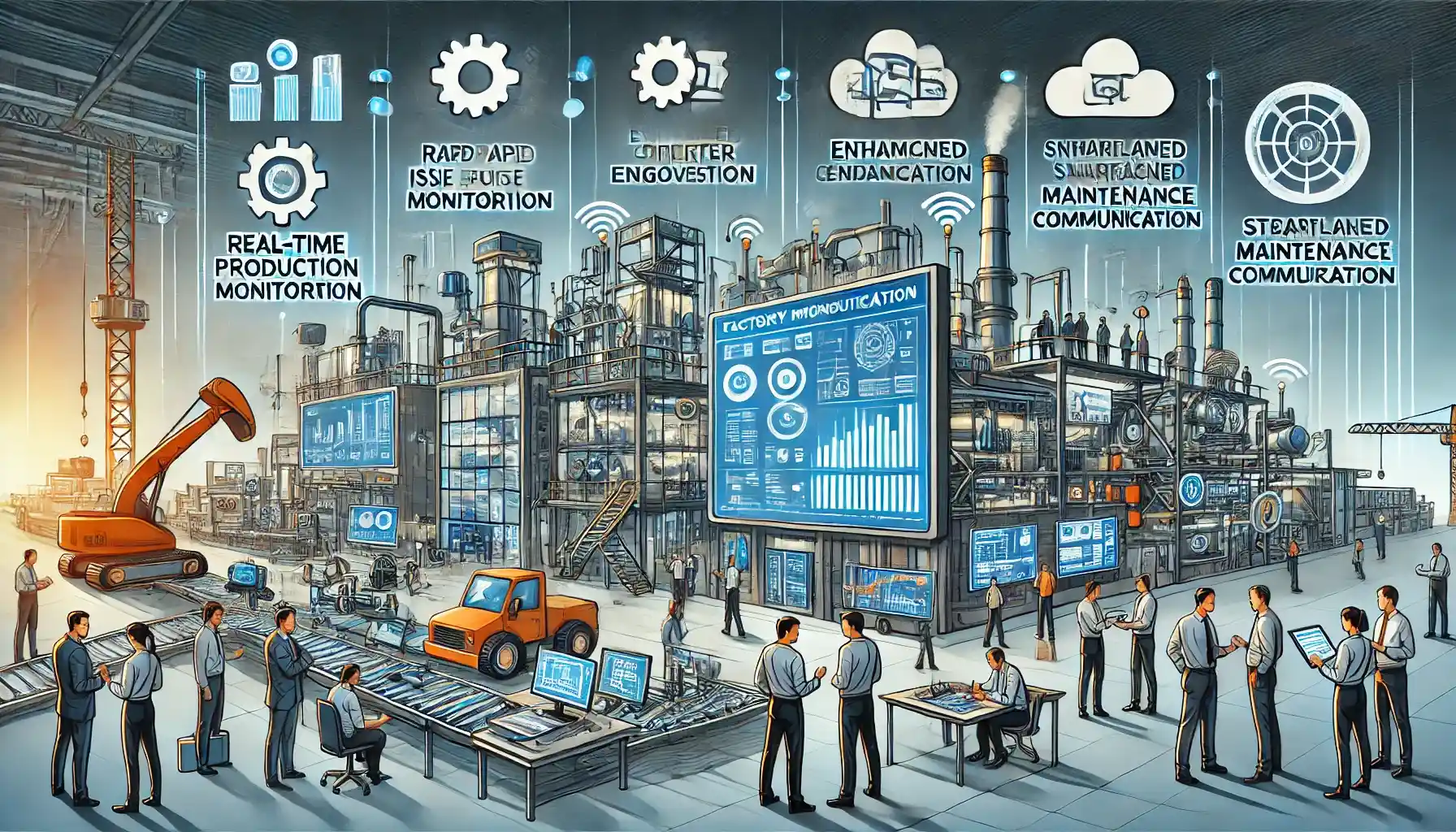 How Real-Time Production Monitoring Improves Factory Communication