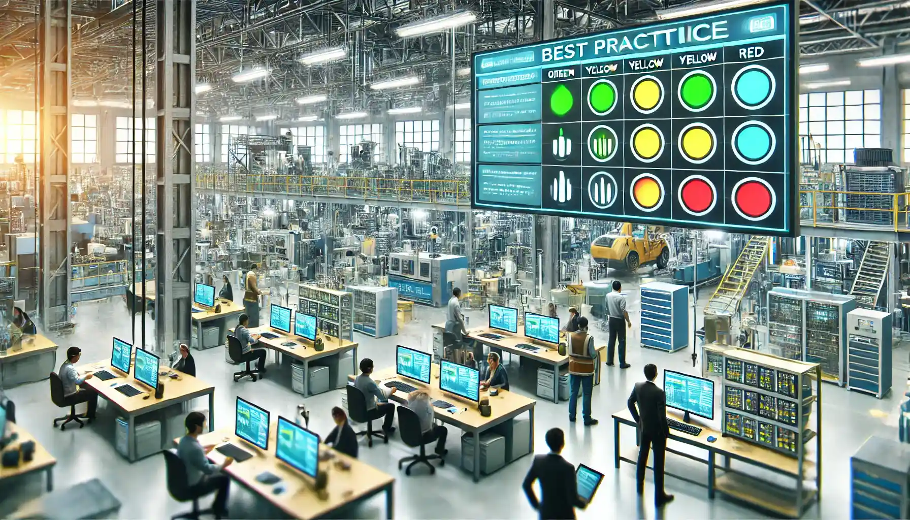 Best Practices for Implementing Andon Board Displays in Manufacturing