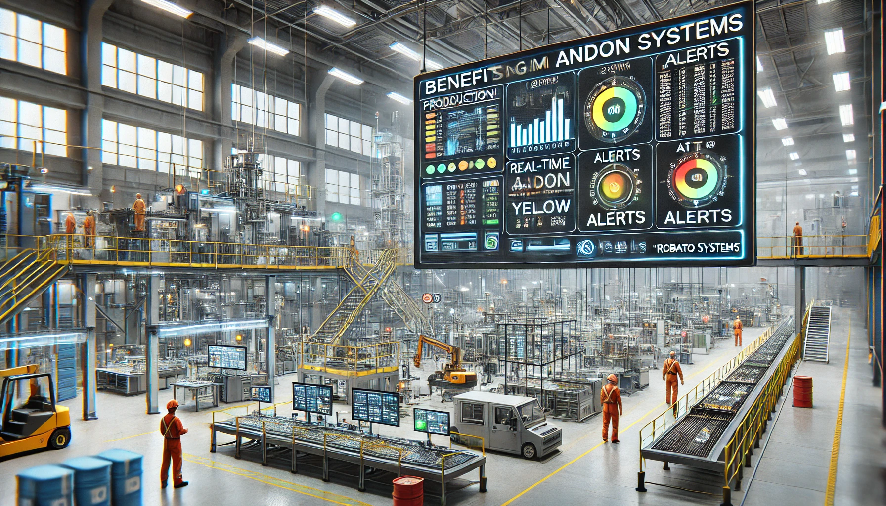 Andon Display Board | Factory Alert Display Boards | Real-Time Andon ...